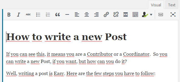 How to write a new Post – Europrivacy